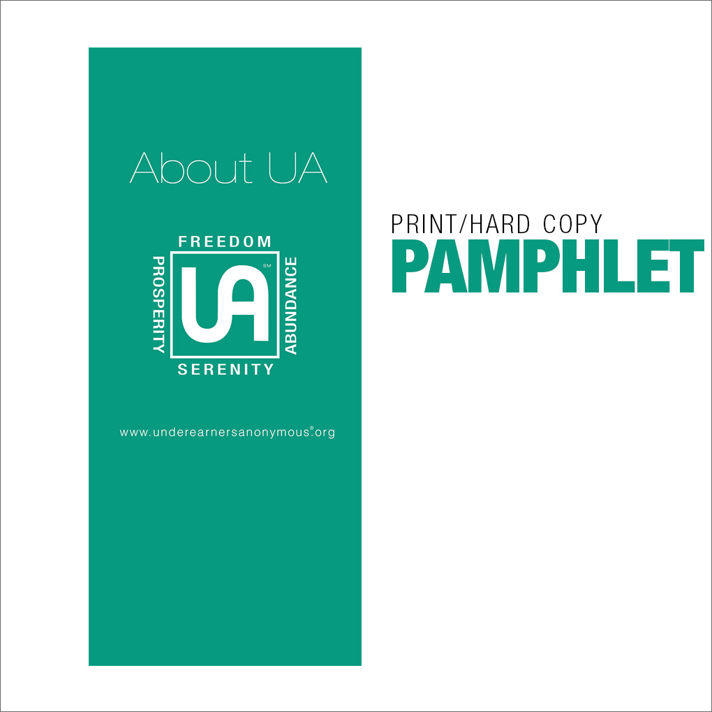 About UA Pamphlet (Print Version) – Underearners Anonymous