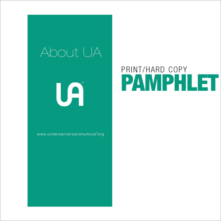 About UA Pamphlet (Print Version) – Underearners Anonymous